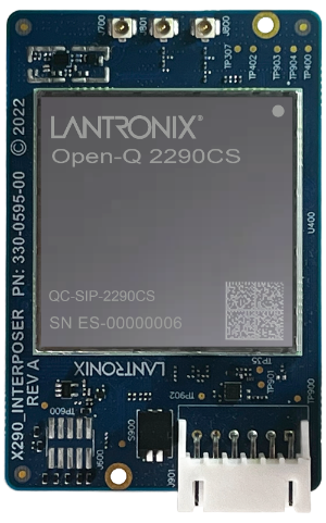 Open-Q™ 2200 Series on Interposer Board - LANTRONIX CANADA, ULC